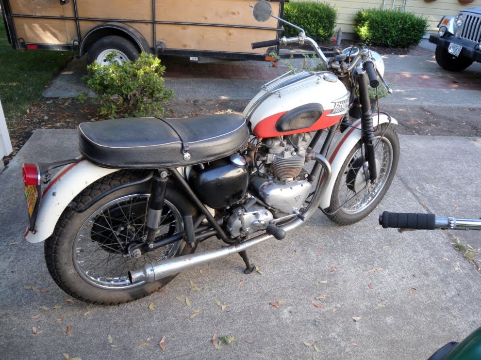 SHOW & GO CYCLE SHOP: 1960 Triumph TR6 Survivor